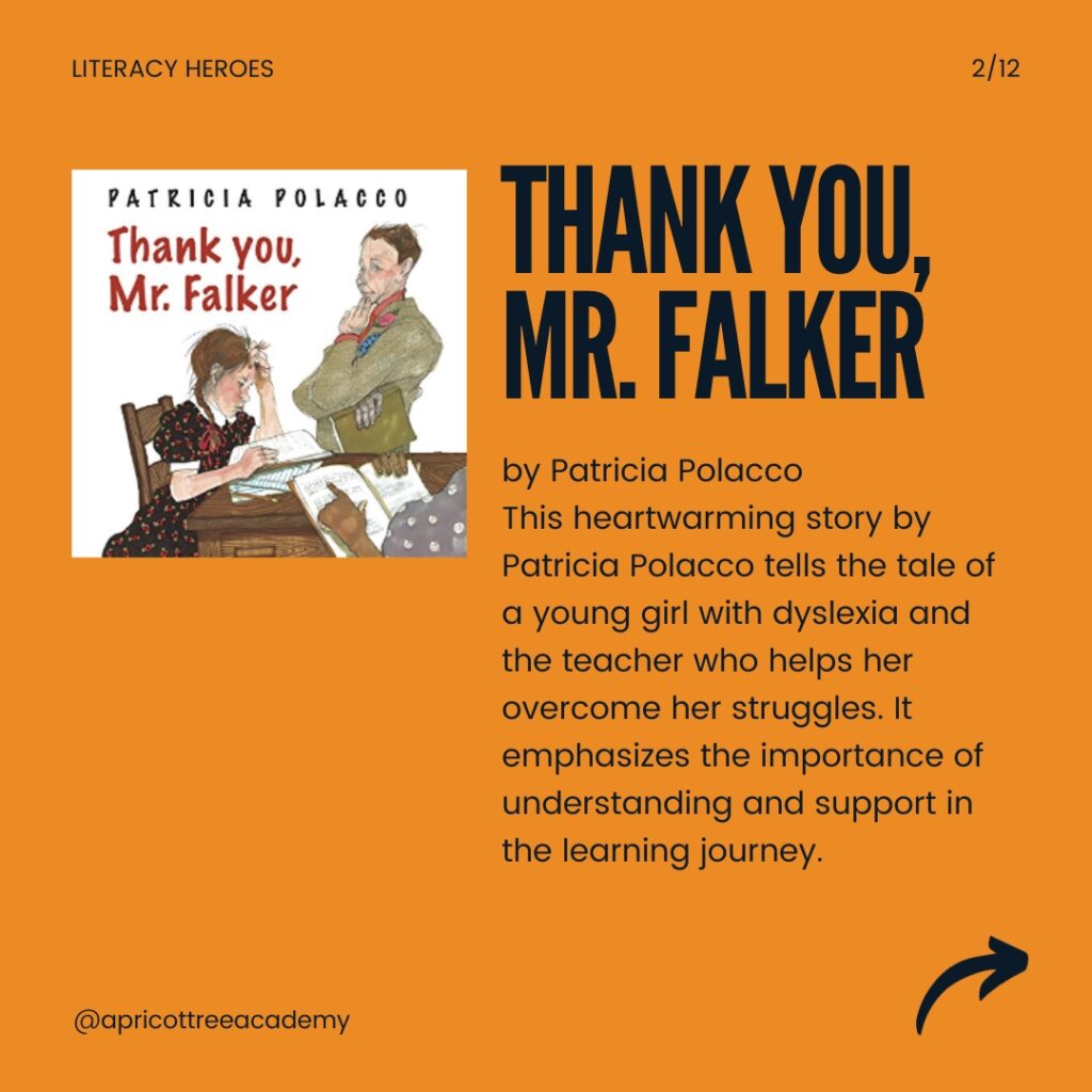 Thank You, Mr. Falker - Apricot Tree Academy